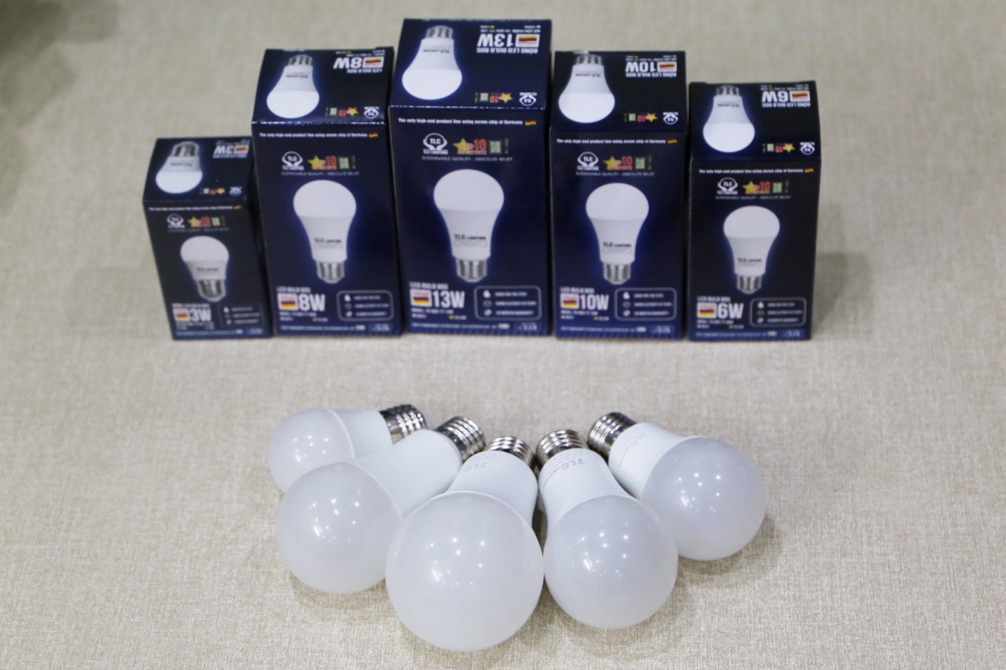 Cấu tạo đèn LED Búp BOS của TLC Lighting